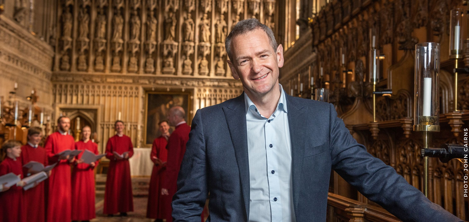 Alexander Armstrong appointed as Ambassador | Cathedral Music Trust