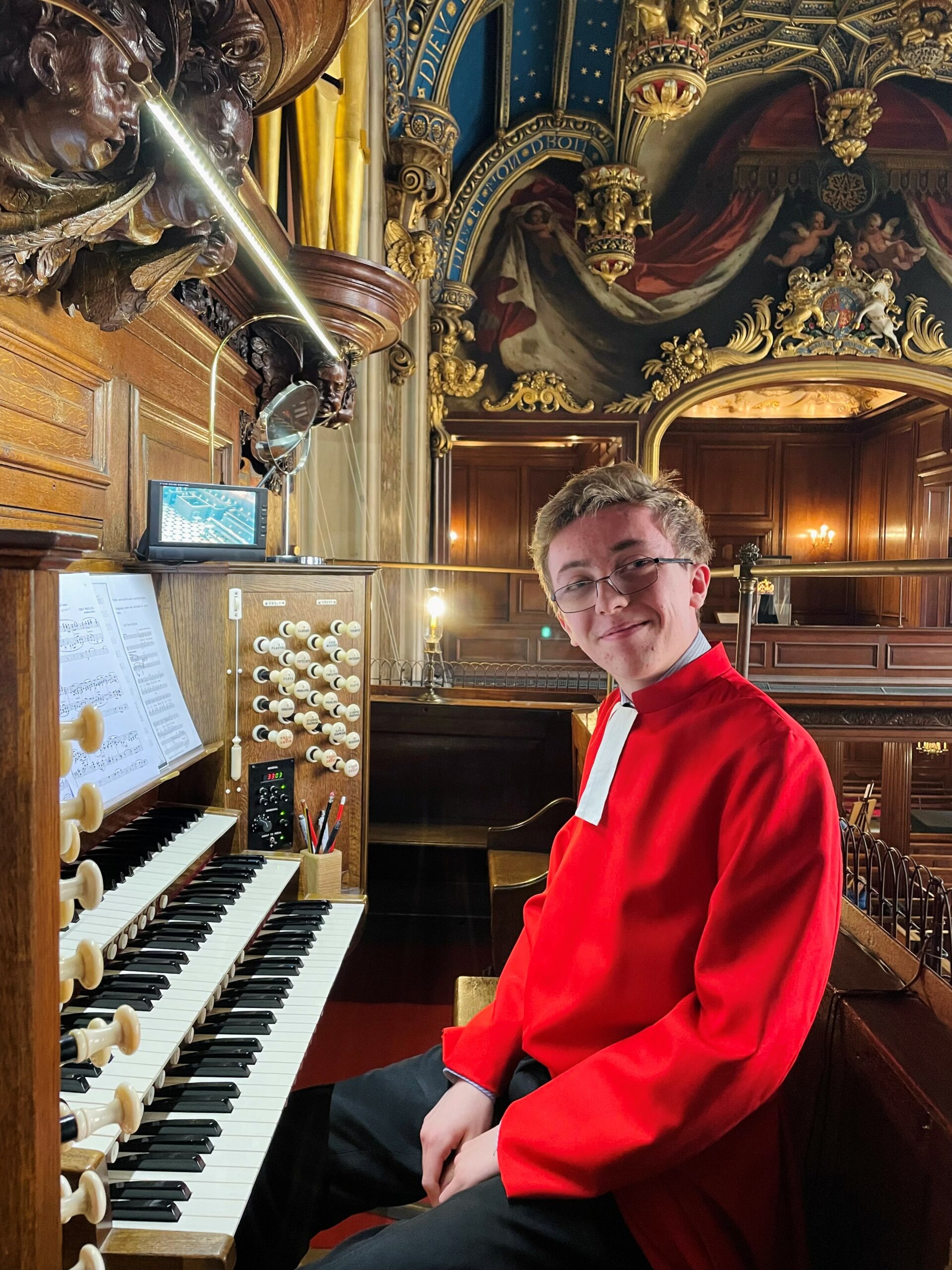 Organ Scholars at Hampton Court | Cathedral Music Trust