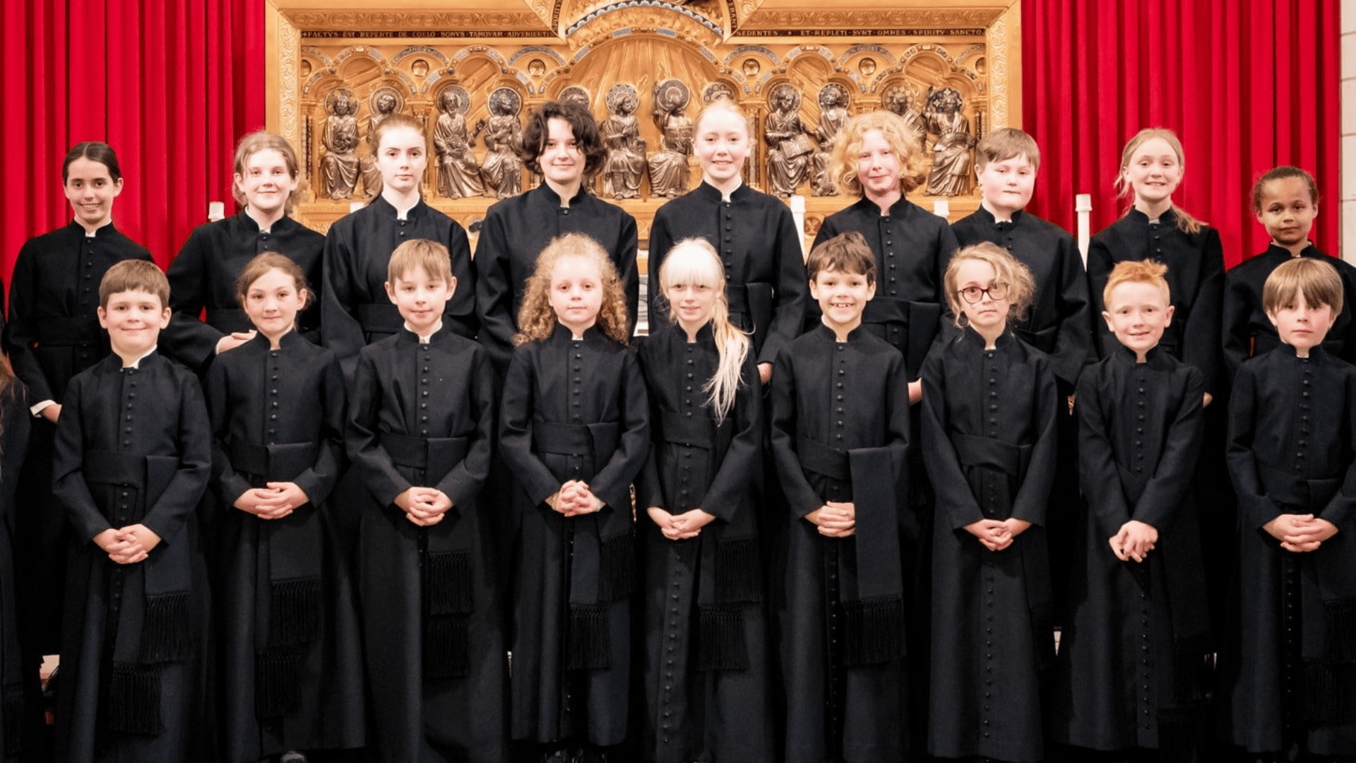 Buckfast Abbey choristers honour Abbot | Cathedral Music Trust
